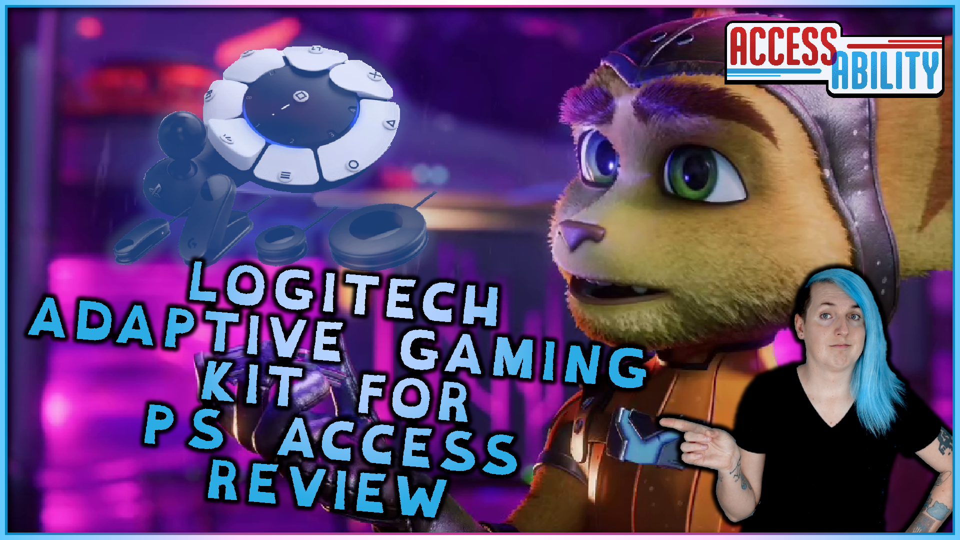 Logitech G Adaptive Gaming Kit for PlayStation Access Controller ...