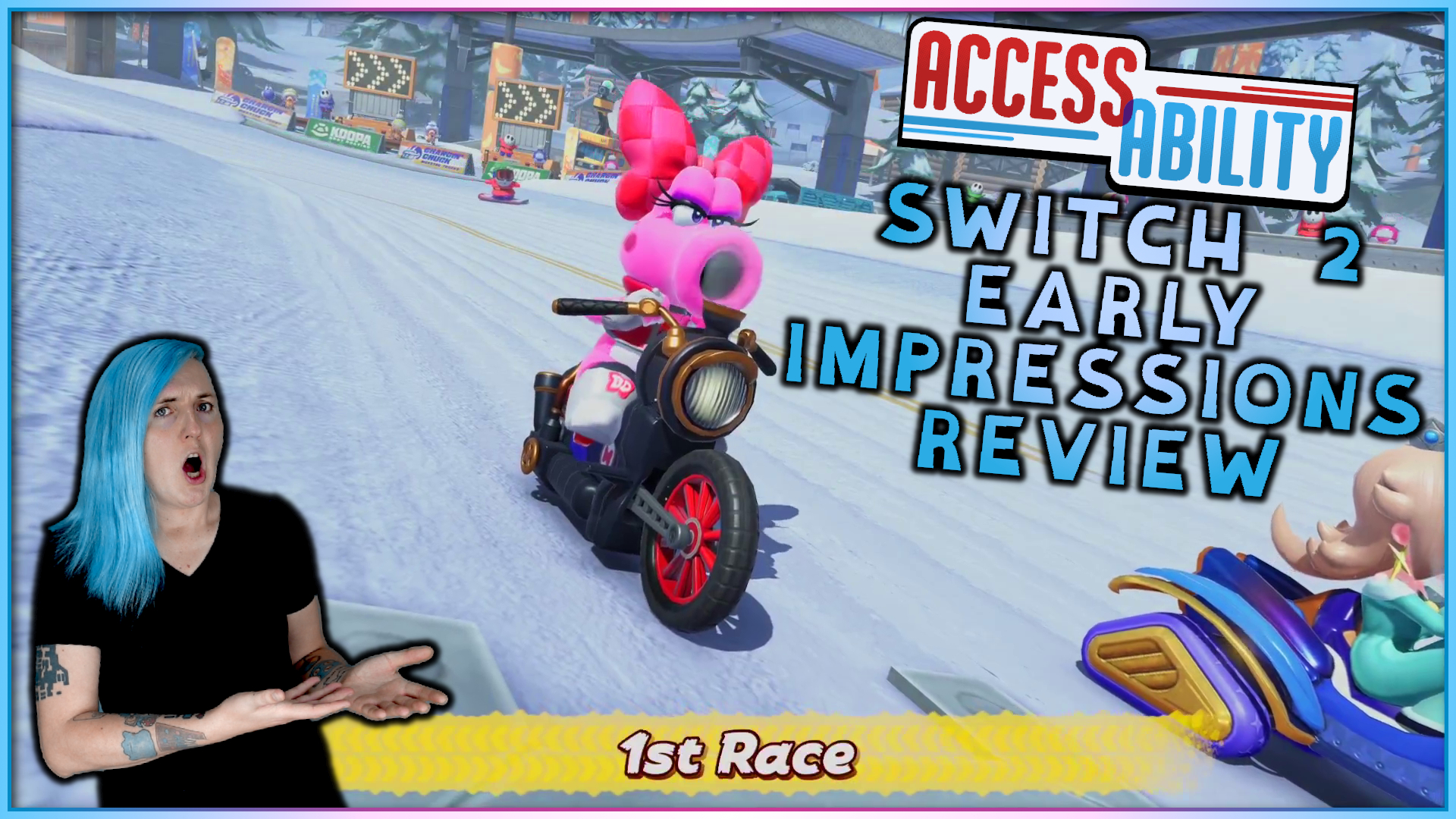 Switch 2 Early Impressions Review – Access-Ability – LauraKBuzz.com
